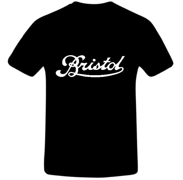Bristol T-Shirt featuring the Bristol Scroll logo at The Bristol Shop
